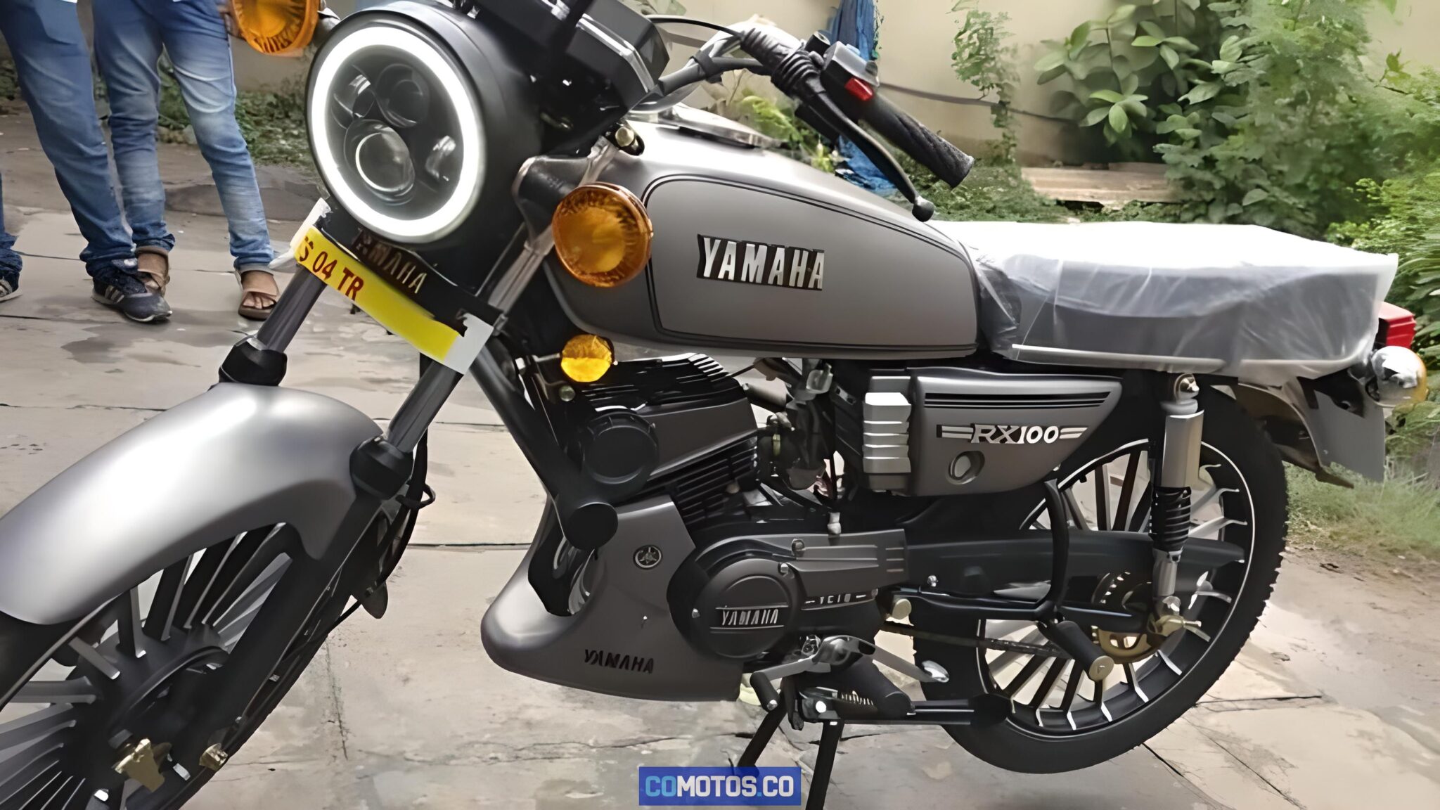 ¡Así será la nueva Yamaha RX100 con motor cuatro tiempos!