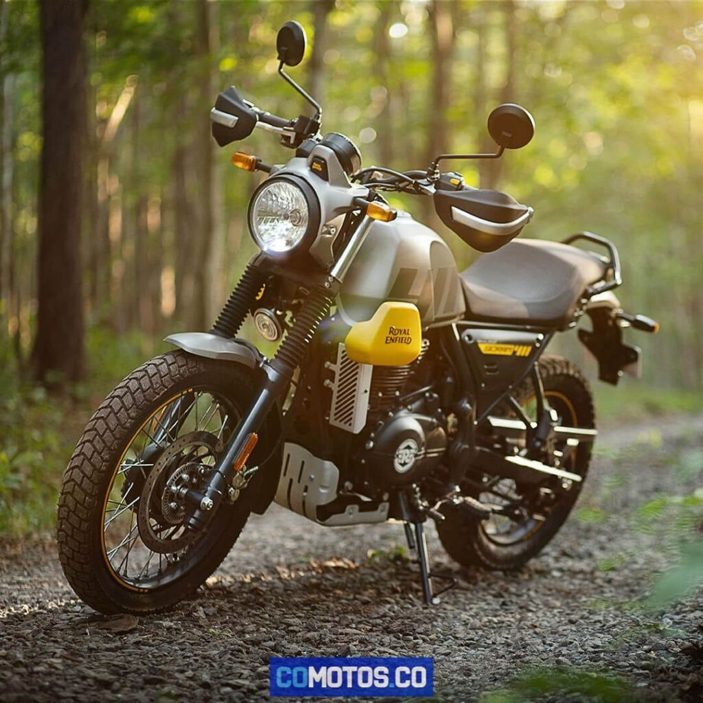 Nueva Royal Enfield Scram 411 | Precio, especificaciones, colores