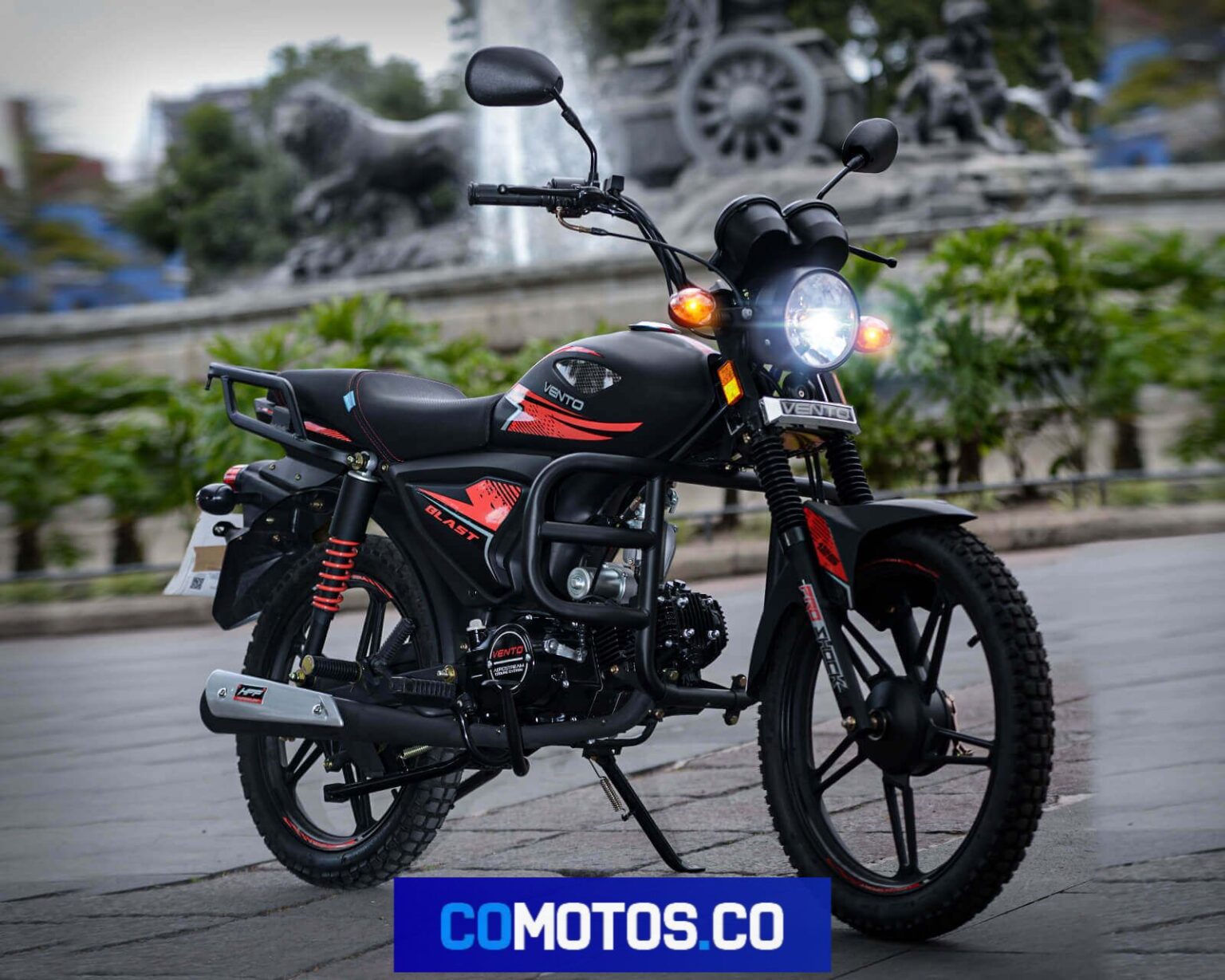 Vento Blast 125 2024 | Precio, ficha técnica, velocidad, consumo